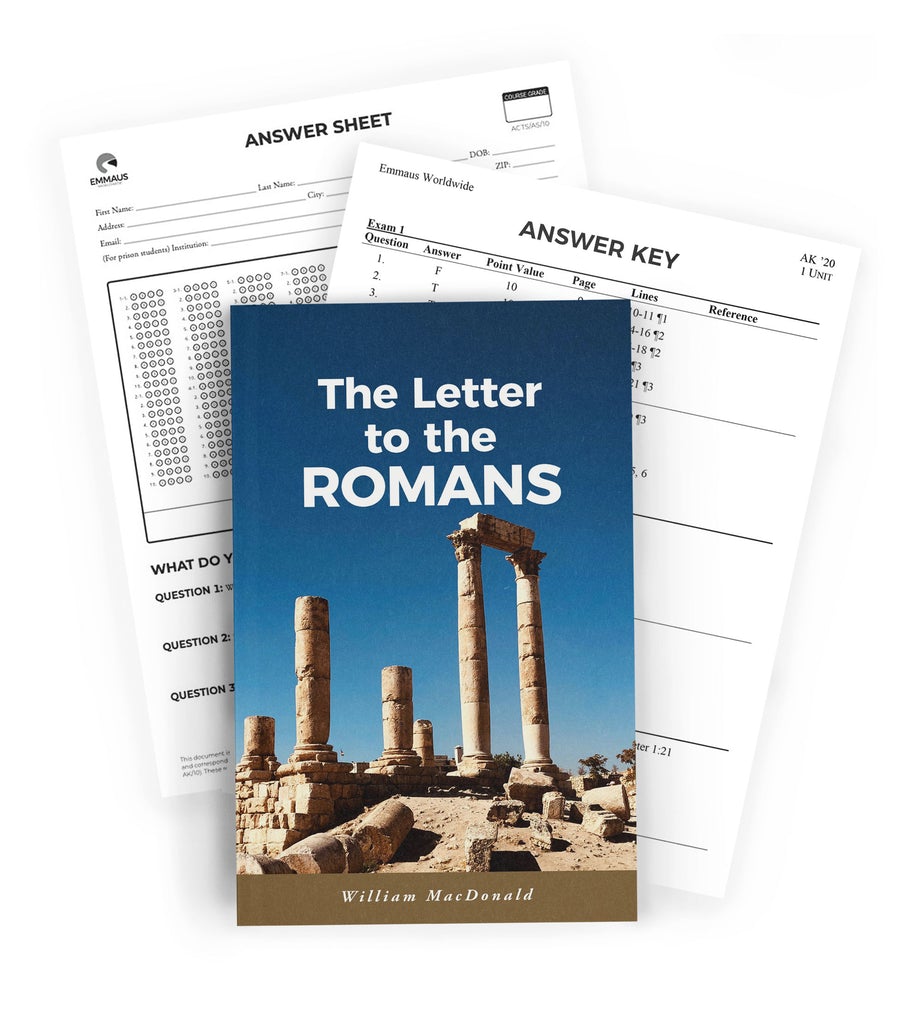 Home School Bundle - The Letter To The Romans - EMMAUS BIBLE ...